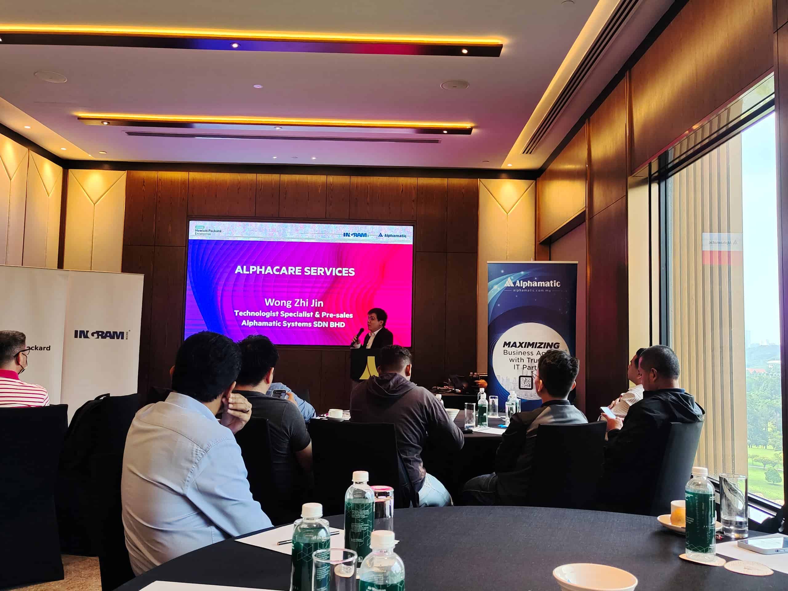 HPE x Ingram x Alphamatic Event - Alphamatic