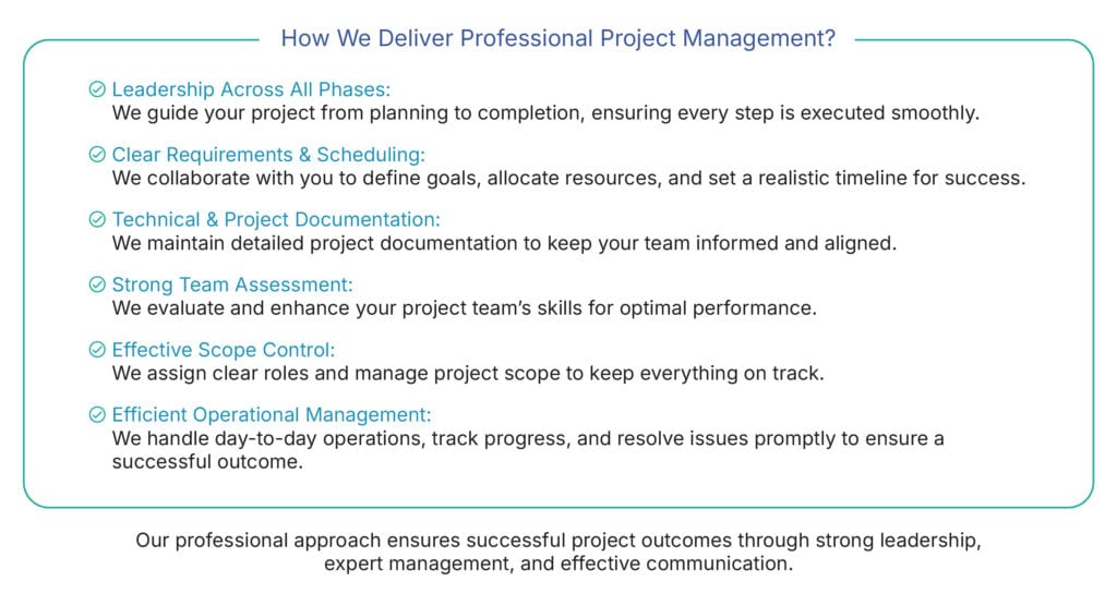 Project Management Service - Alphamatic